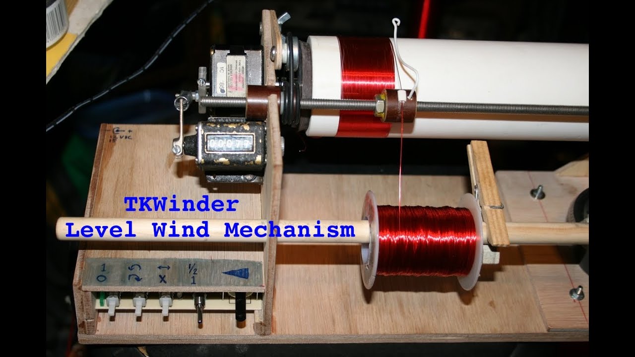 Extreme High Voltage: Supplement: TKWinder Level Wind Mechanism - YouTube