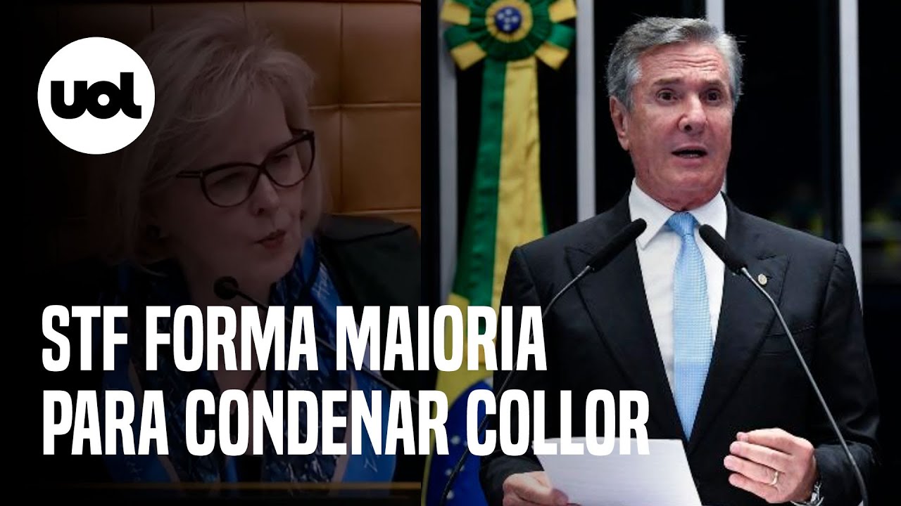STF forma maioria para condenar Fernando Collor por esquema de ...