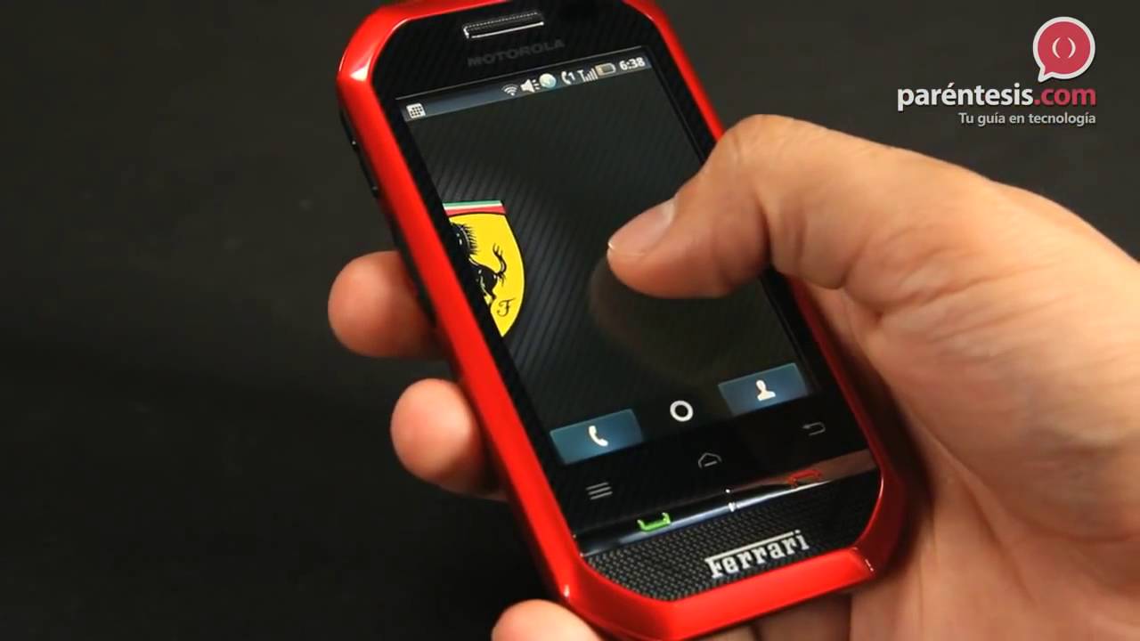 Motorola i867 nextel idem Edição Especial Ferrari - YouTube