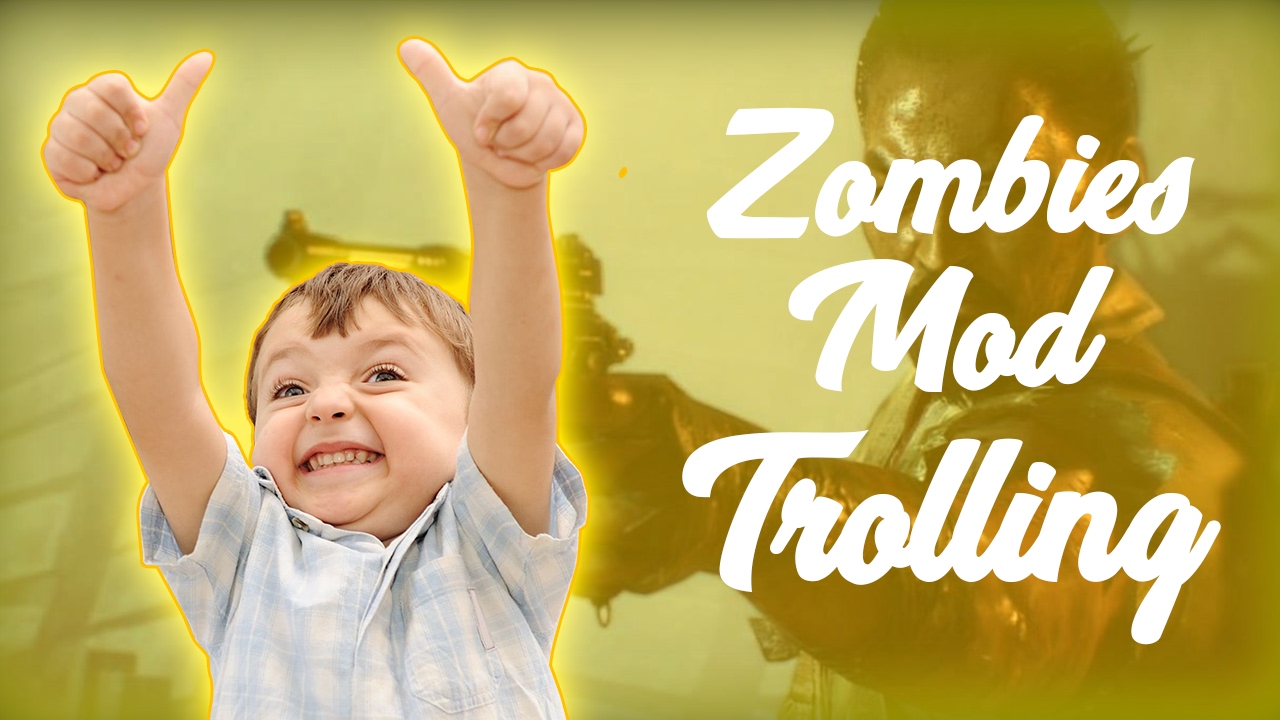 BO2 Zombies Mod Trolling Ep.1 (Kid's Think They're Lagging!) - YouTube