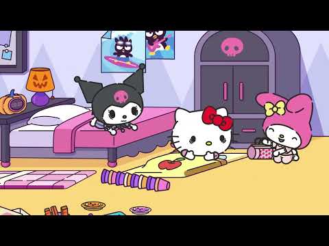 Hello Kitty Supercute Adventures - Türkçe Altyazılı 2. Sezon 11.Bölüm - Kuromi'nin Pijama Partisi