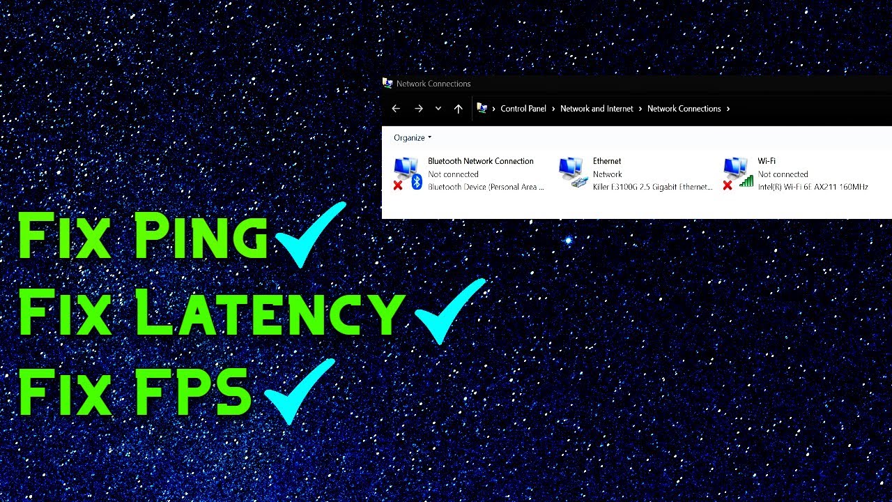 Low Ping Settings That Actually Work - YouTube