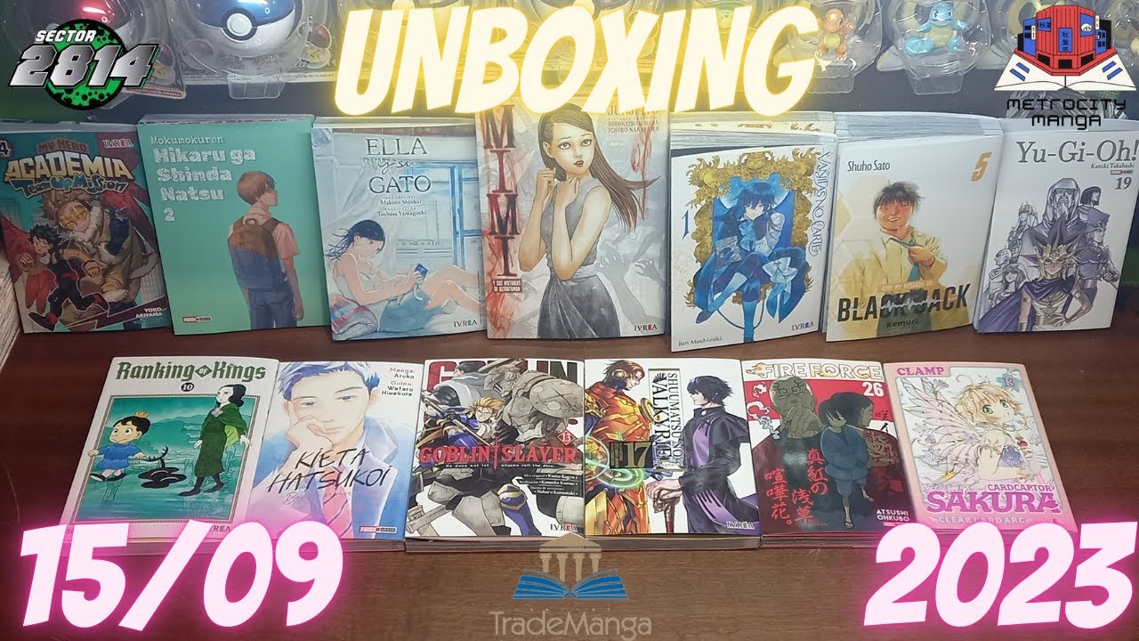 📚 MANGA Unboxing 113: Fire Force, Mimi, MHA, Ragnarok, Sakura, Yugioh ...