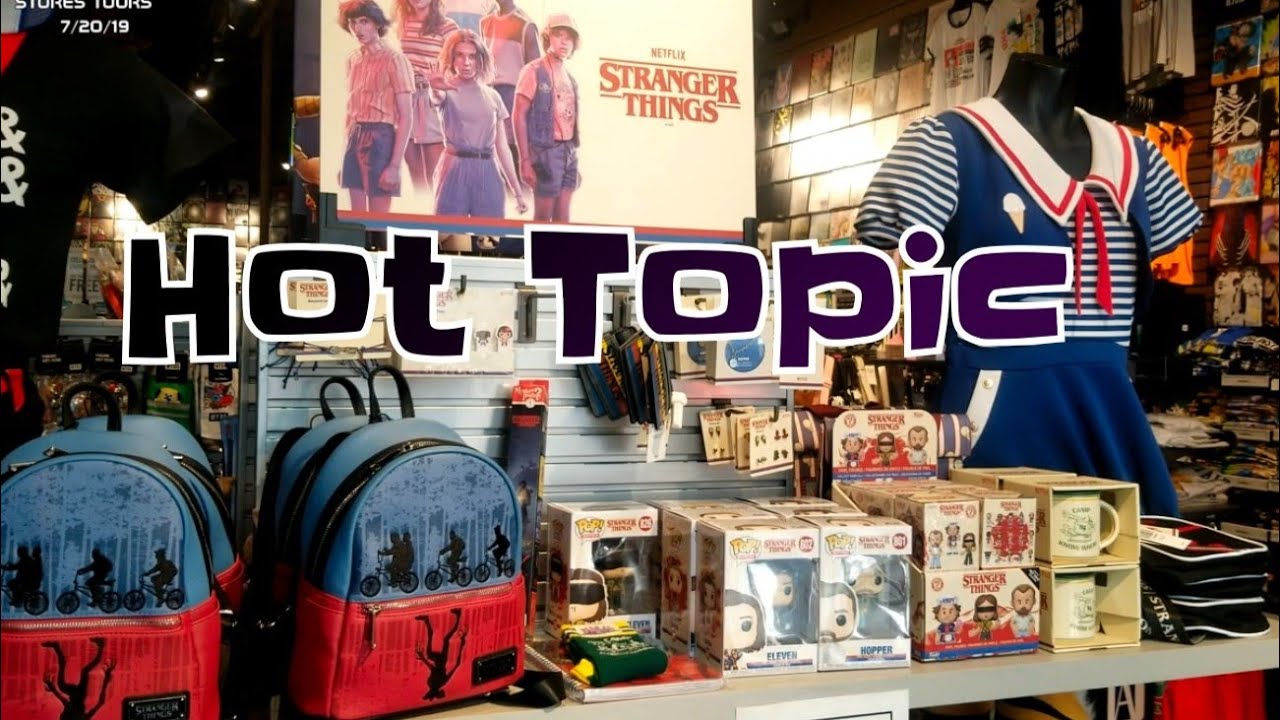 Stranger Things 3 at Hot Topic - YouTube