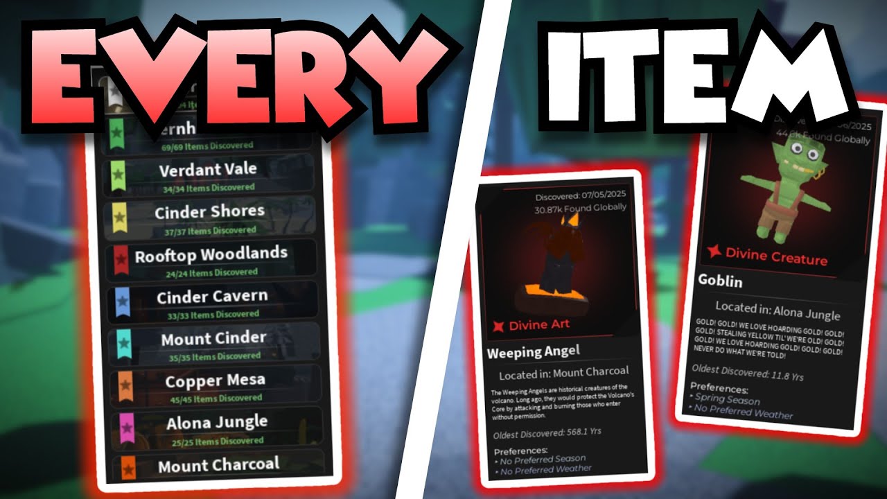 How To Get ALL DIVINE ITEMS To Complete The JOURNAL In DIG Roblox - YouTube