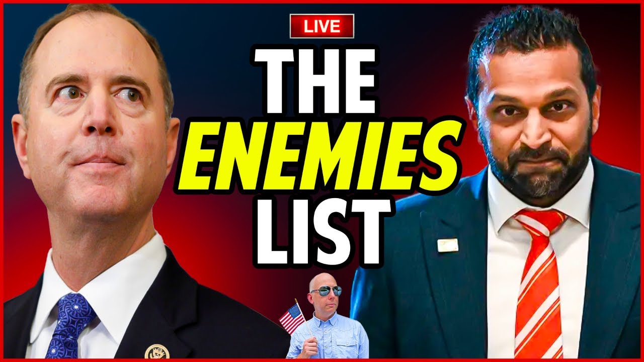 🔴 Trump Confirms Kash Patel: Who's On Top Of Enemies List? - YouTube
