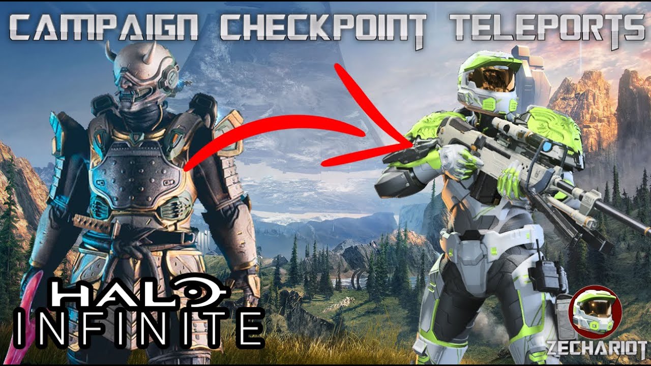 Campaign Checkpoint Teleports | Halo Infinite Forge Tutorial - YouTube
