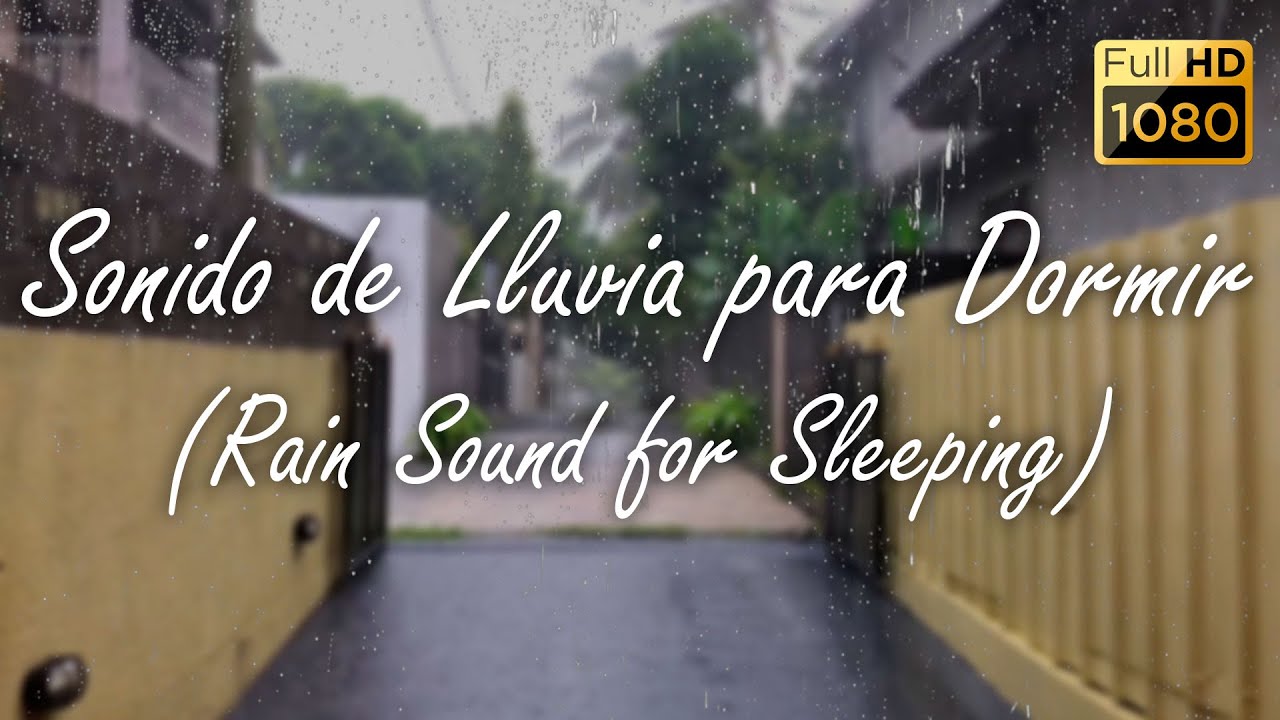 Relaxing Rain for Sleeping - Rain Sound Over the Roof of my House ...