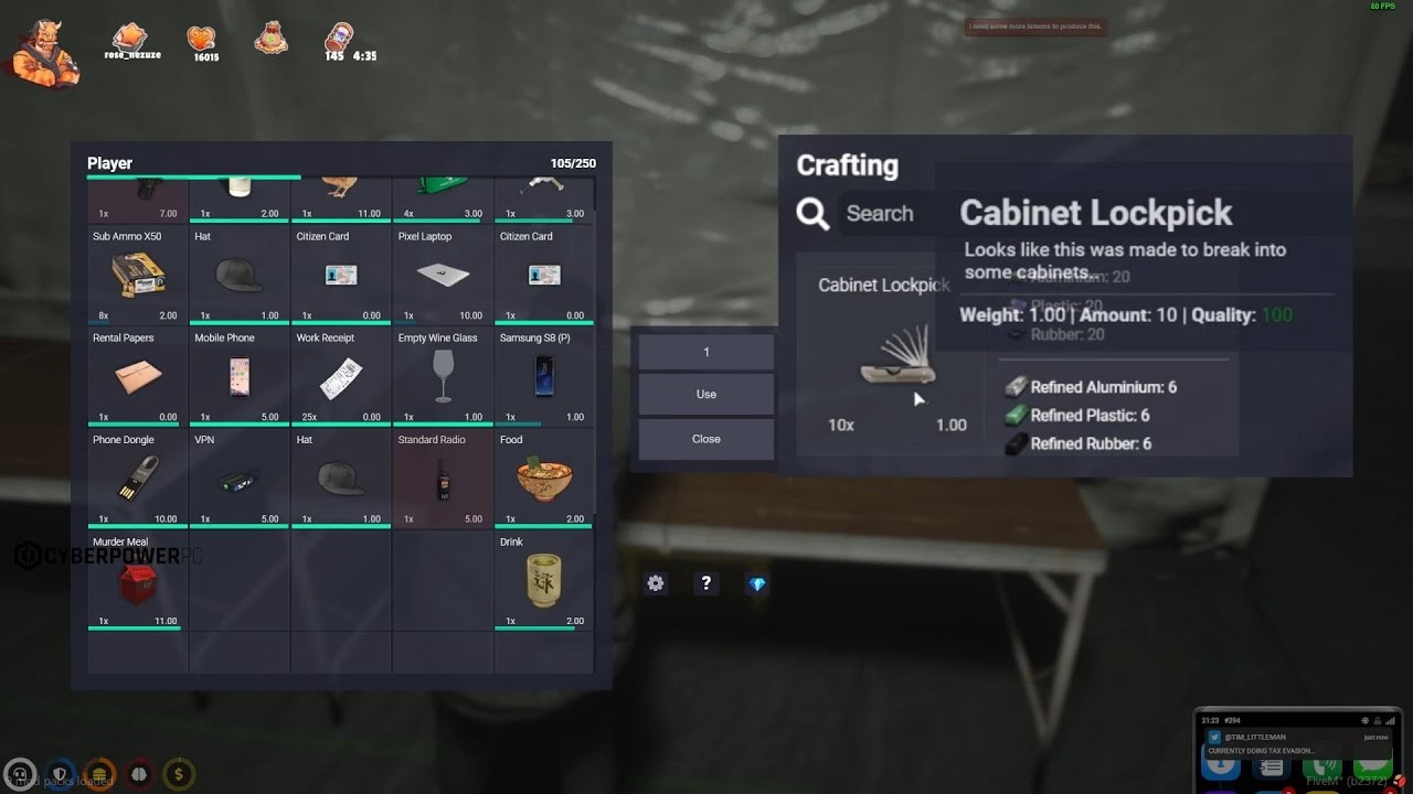 Buddha Gets A Crafting Bench POG | NoPixel GTA RP - YouTube