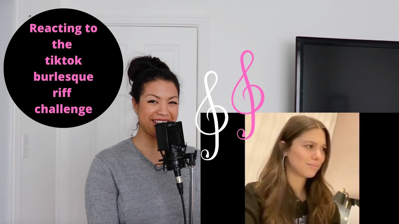 Reacting to Christina Aguilera Burlesque riff tiktok challenge (STAY ...