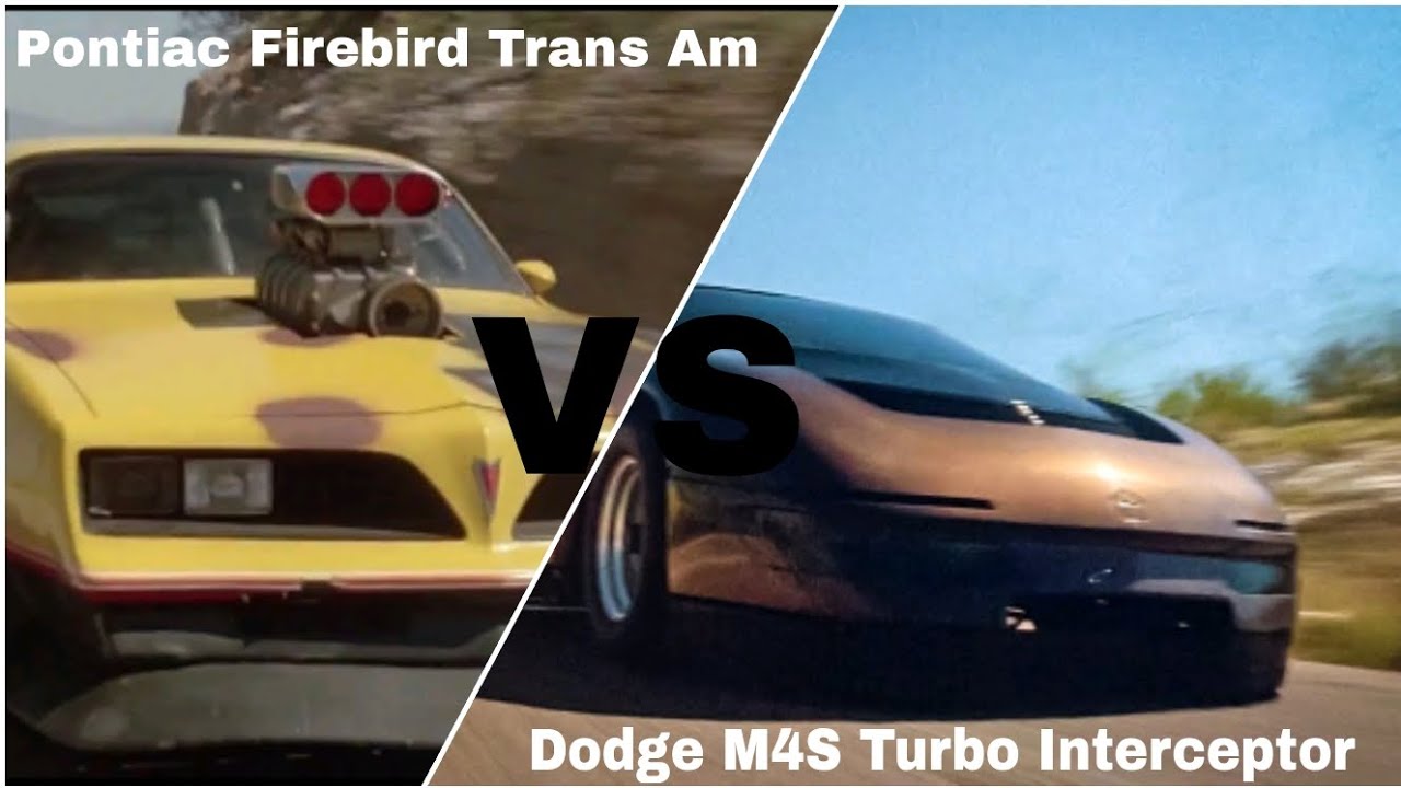 Pontiac Firebird Trans Am 1977 vs Dodge M4S Turbo Interceptor [The ...