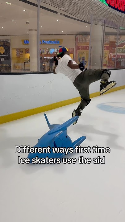 Different ways first time ice skaters use the aid. #fyp #iceskating # ...
