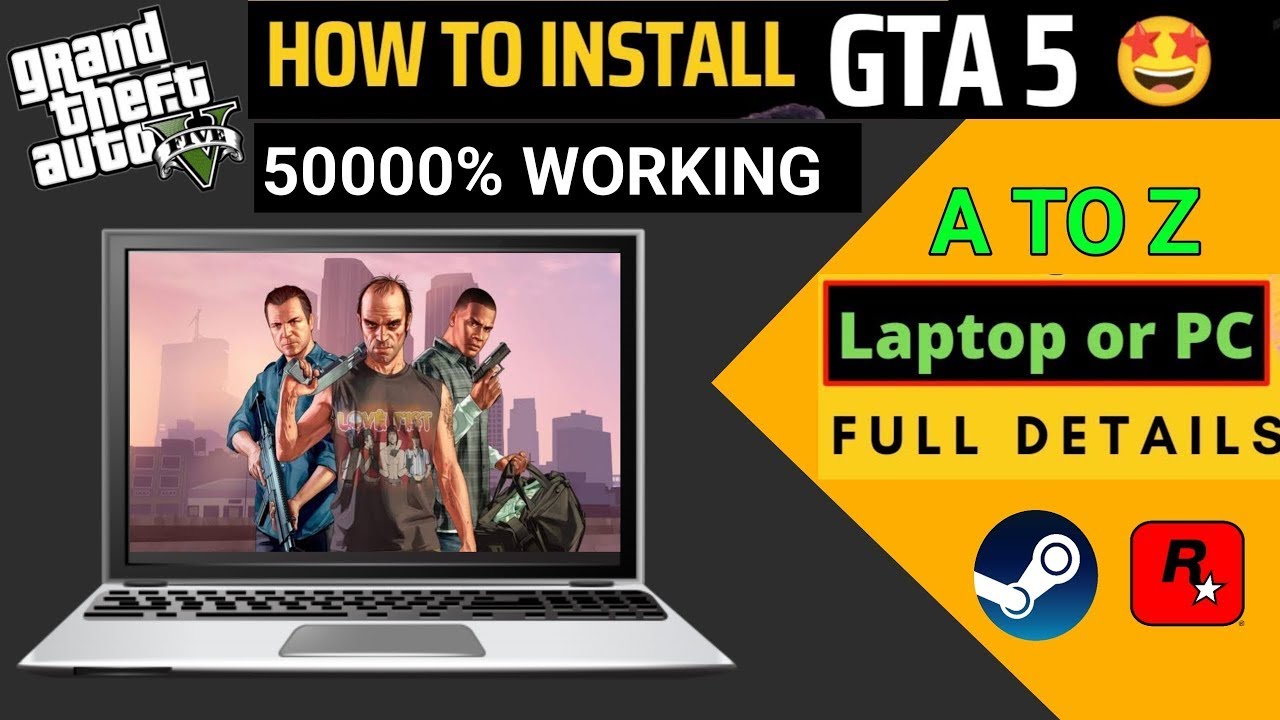 GTA 5 DOWNLOAD | GTA 5 DOWNLOAD PC | HOW TO DOWNLOAD GTA 5 IN PC OR ...