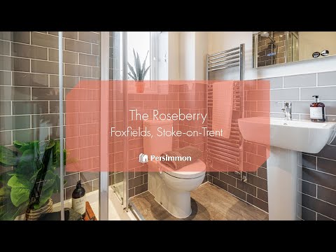 The Roseberry - Foxfields | Persimmon Homes - YouTube