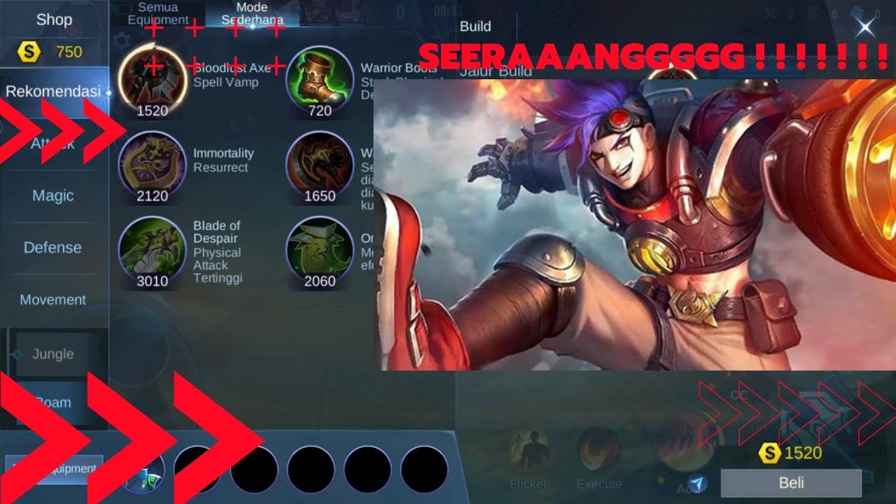 X.BORG HERO MOBILE LEGENDS - YouTube