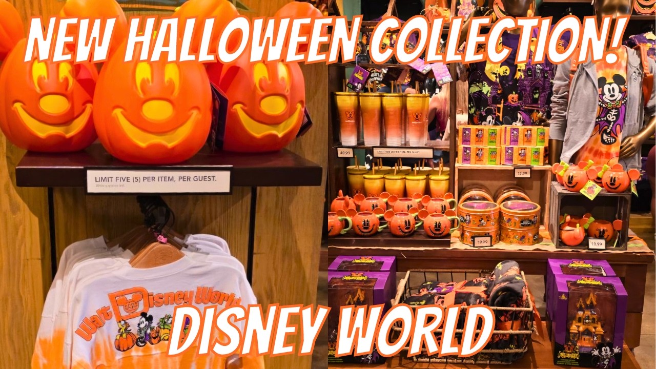 Halloween Merch Has Arrived At Disney World! We Show You It All! - YouTube