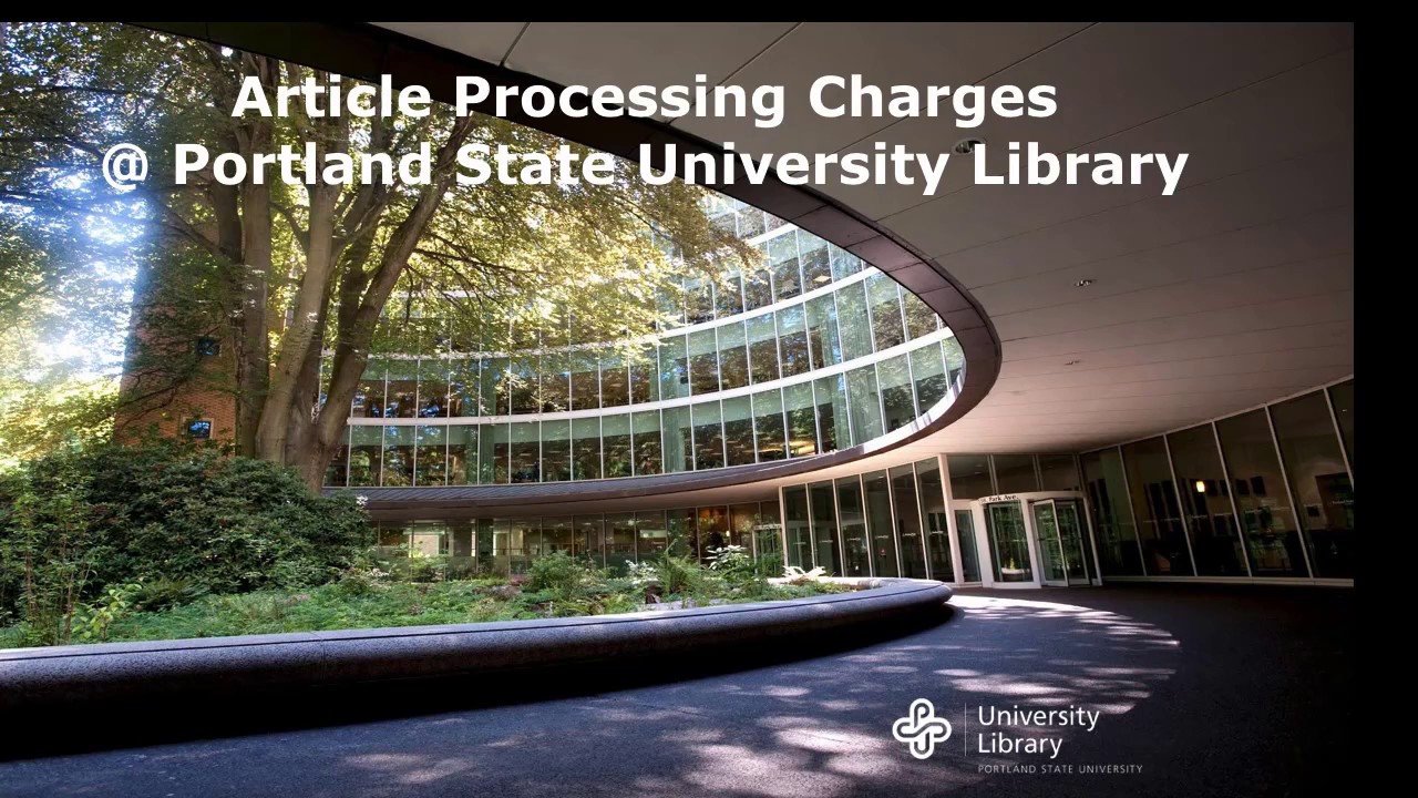 Open Access Week 2018: APC Funding - YouTube