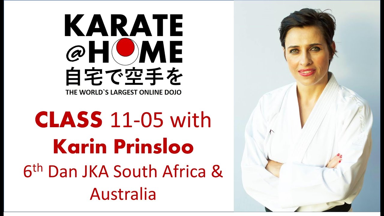 Karate@Home class 11 05 with Karin Prinsloo - YouTube