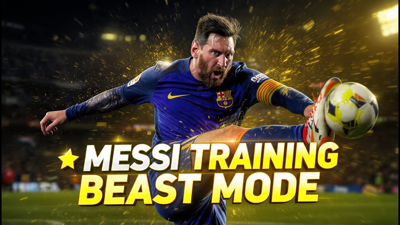 Lionel Messi Intense Football Training | Messi Hard Work & Legendary ...