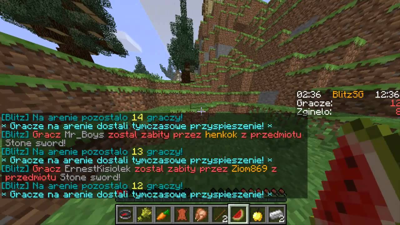 Minecraft Blitz SG #1 Kanał na blitzach ? - YouTube