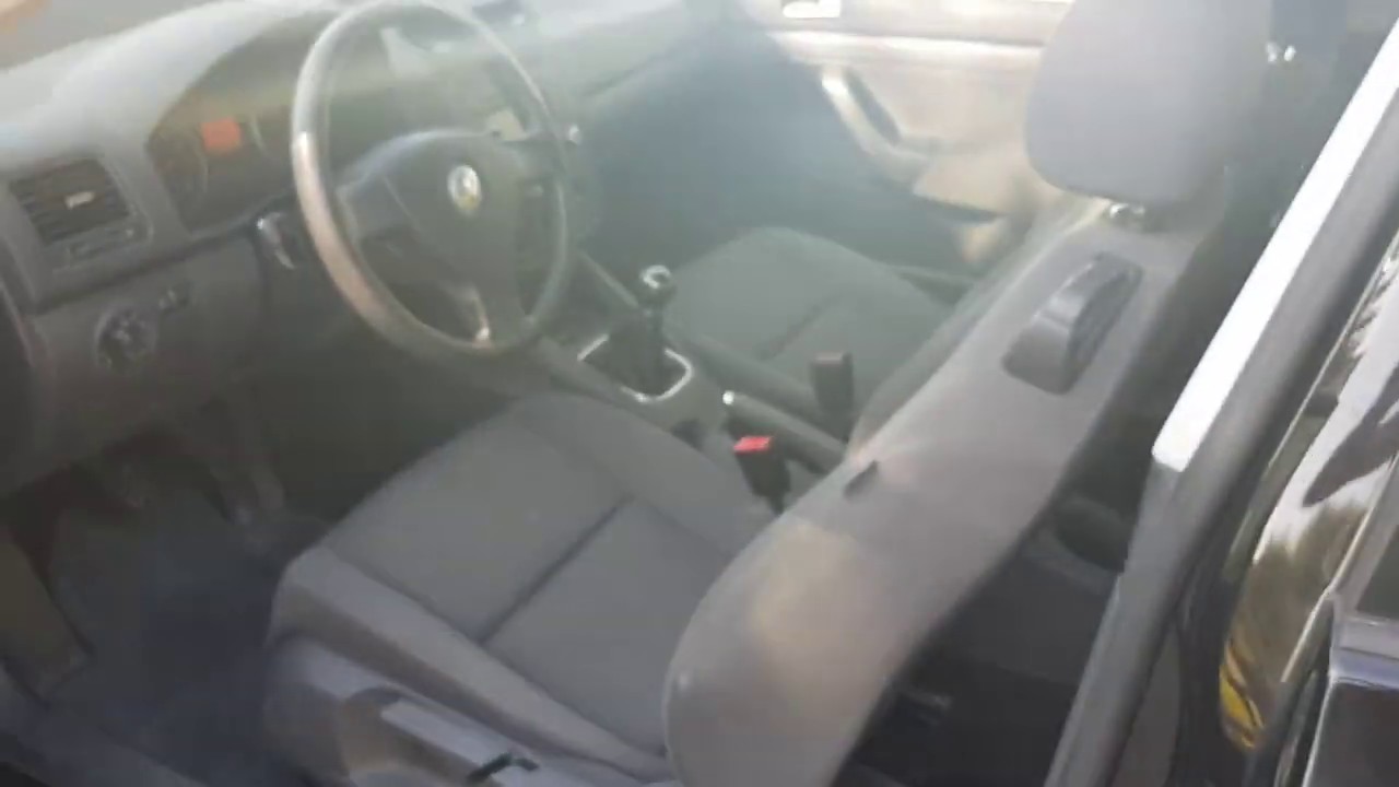 Volkswagen golf 5 interior - YouTube