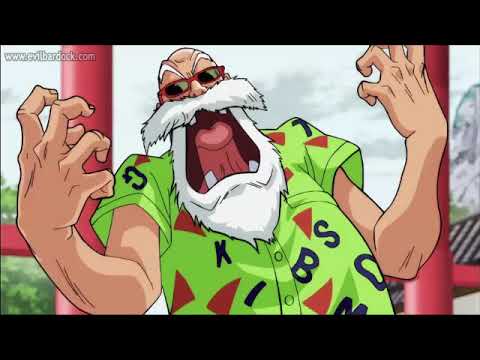 Dragon Ball Súper Ecena 1 sin censura El maestro roshi recibe a yurin ...