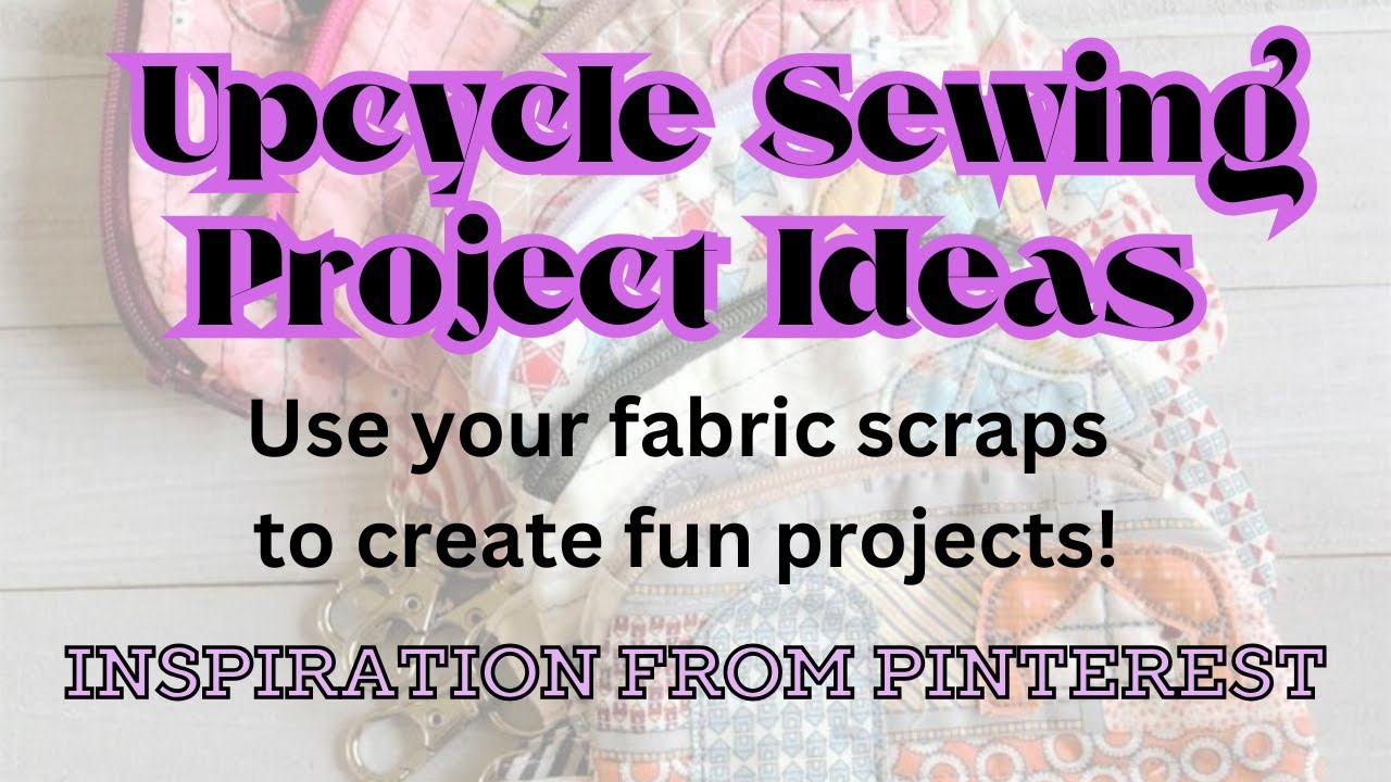 Upcycle Sewing Project Ideas - YouTube