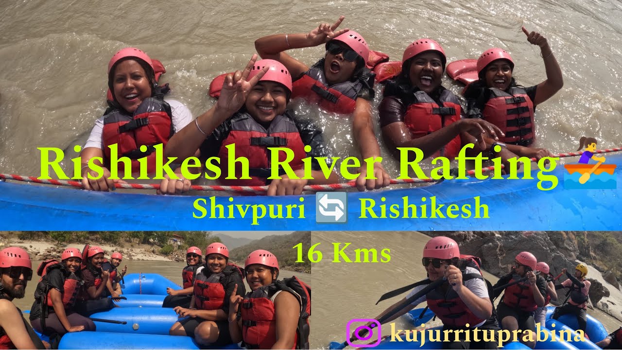 Rishikesh River Rafting // Rapids In Rafting // 16km River Rafting🛶🛶 ...