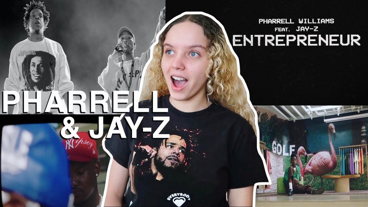 Pharrell Williams - Entrepreneur (OFFICIAL VIDEO) ft. Jay-Z [Reaction ...
