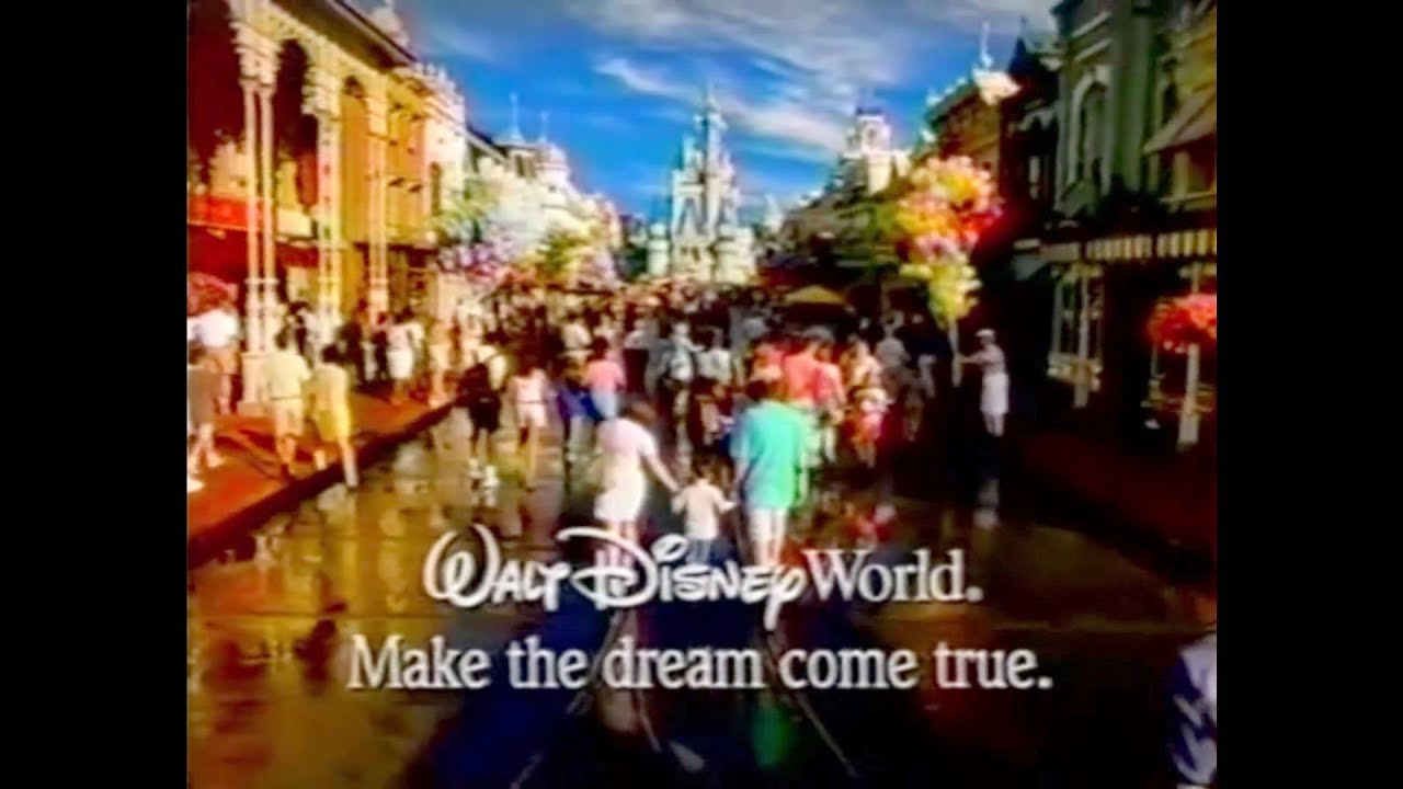 Walt Disney World Resort Magic Kingdom Park Television Commercial (1999 ...