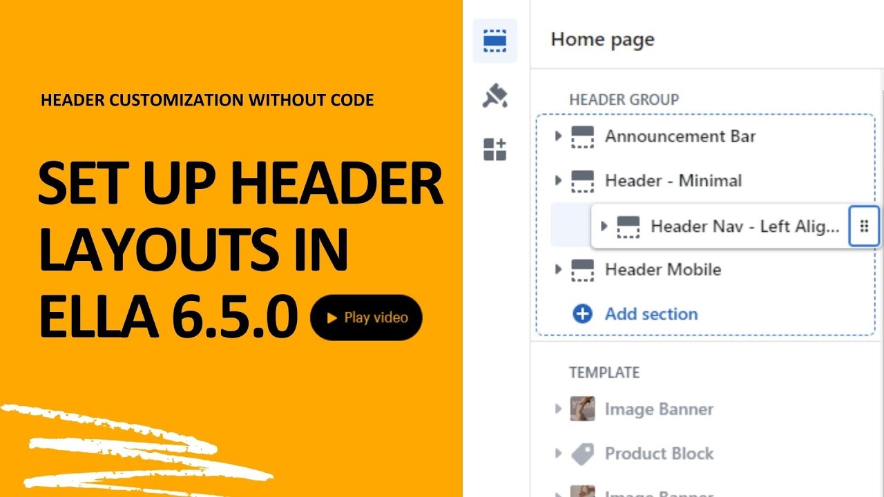 #37 - Set Up Header Layouts for 26 Homepage Layouts in Ella Shopify ...