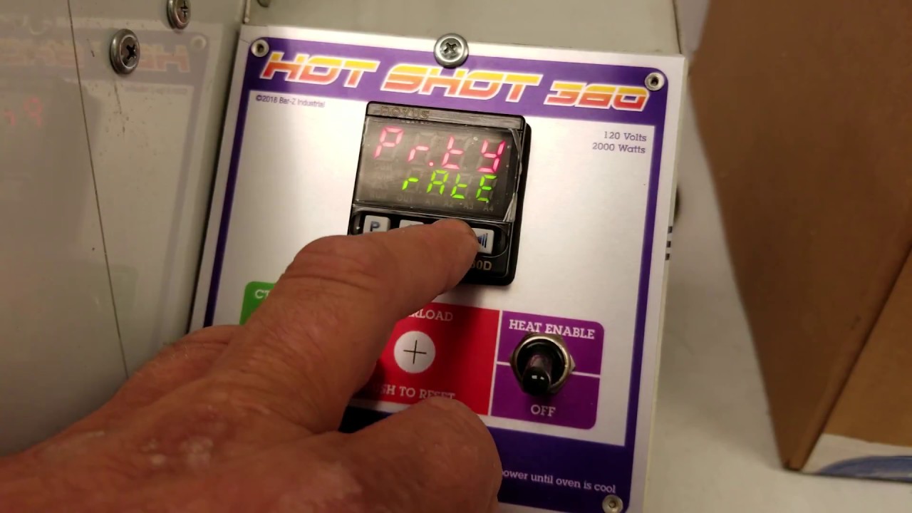 Novus Process controller N480D - YouTube