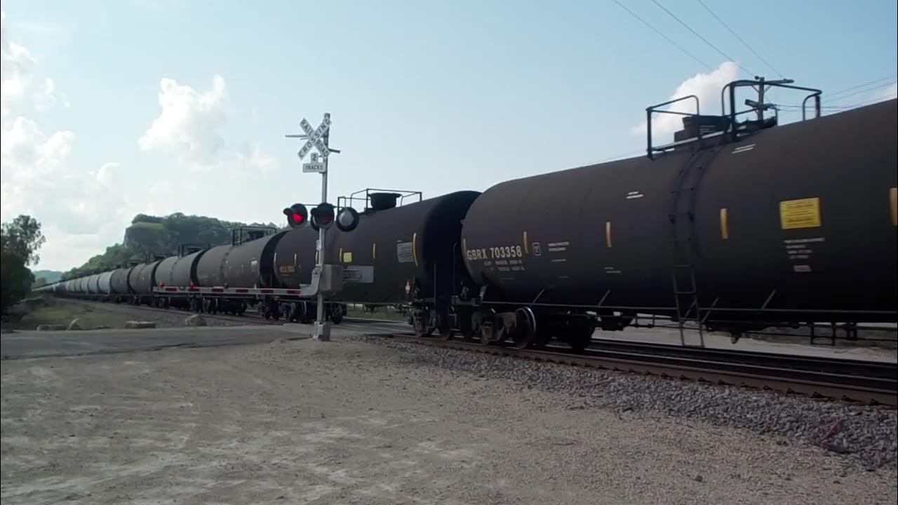 BNSF 6861 w/loaded ethanol 7/6/24 - YouTube
