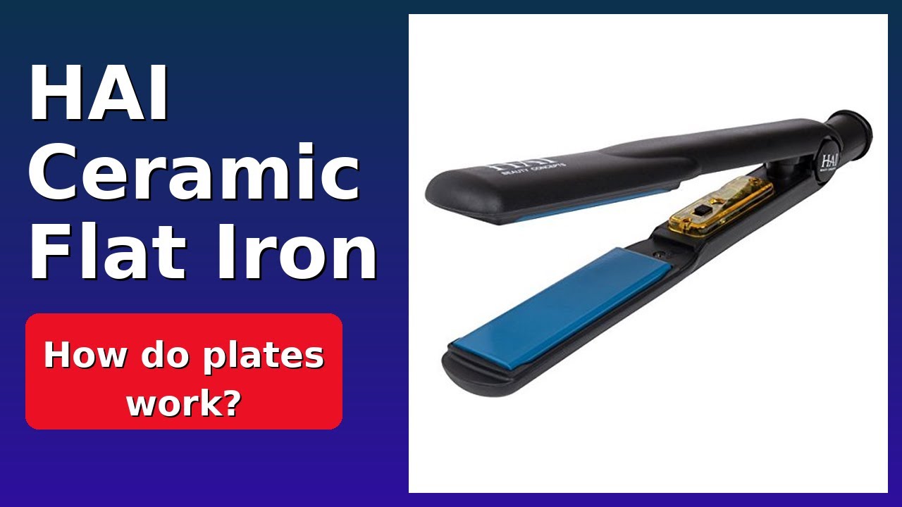 REVIEW (2025): HAI Ceramic Flat Iron. ESSENTIAL details. - YouTube