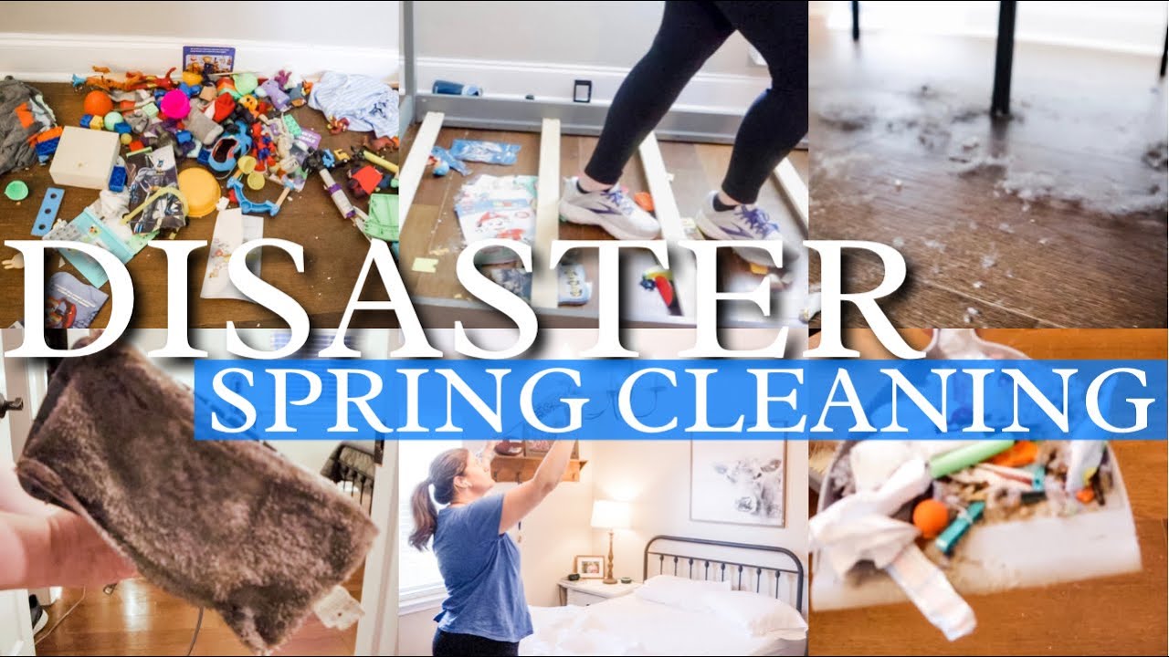 DISASTER SPRING DEEP CLEANING | Extreme Cleaning Motivation | Clean ...