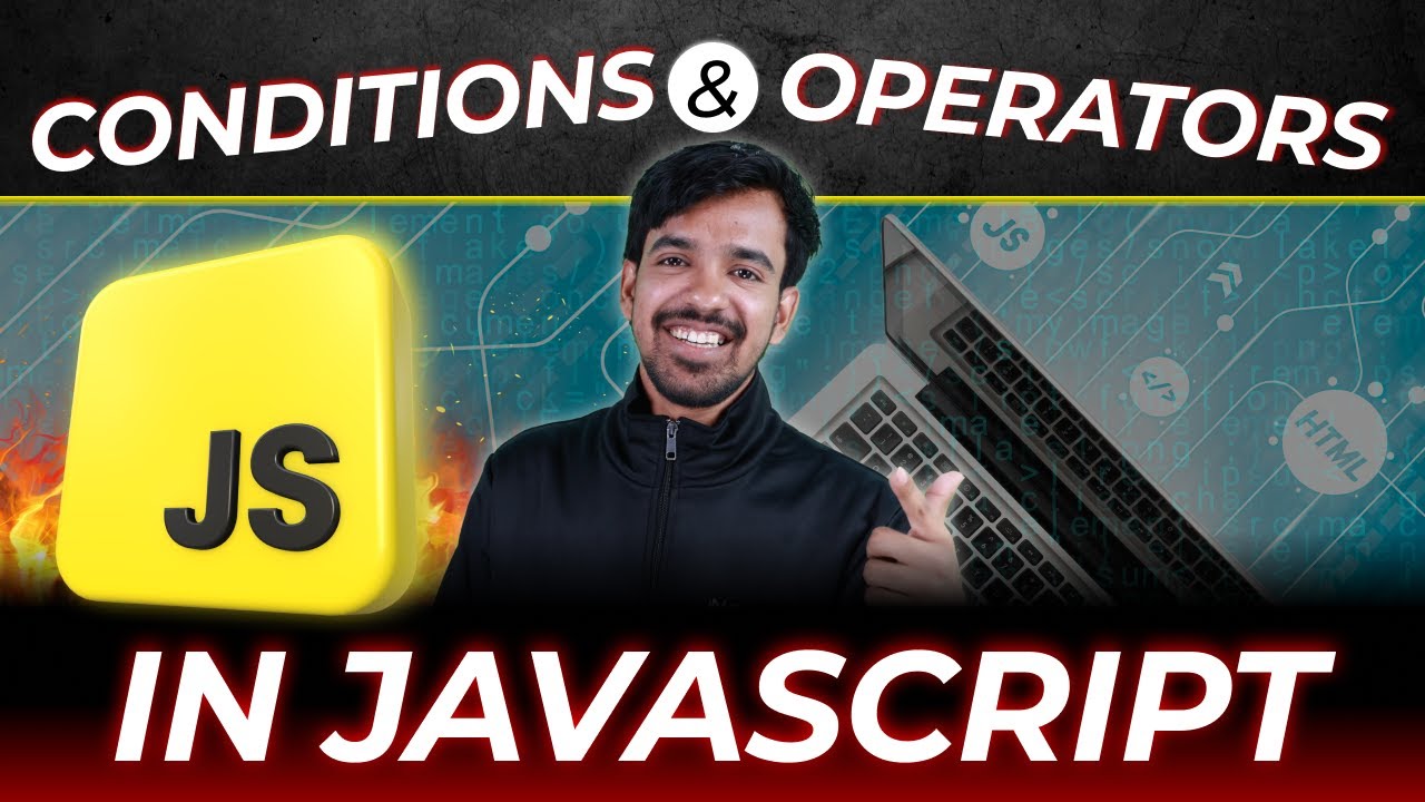 Conditions & Operators | Front - End Web Development Tutorial Hindi | iNeuron Tech Hindi - YouTube