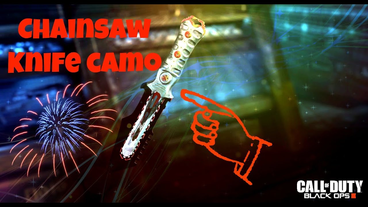 BO3 -Chainsaw Knife camo /ProFeeling - YouTube