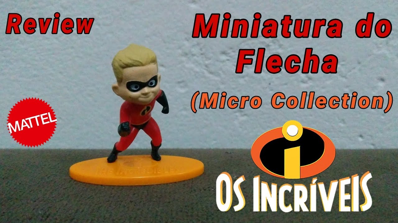 Review miniatura do Flecha (Os Incríveis) Micro Collection - Mattel ...