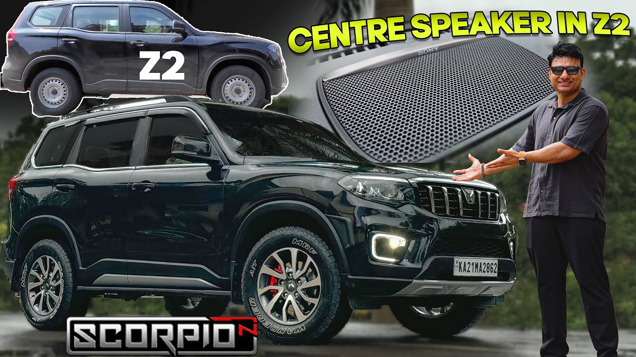 SCORPIO-N Z2(BASE) with CENTRE SPEAKER🔥 | BLOCKBUSTER MODIFICATION ...