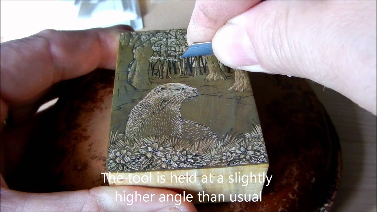 Stippling: Engraving With Tiny Dots - YouTube