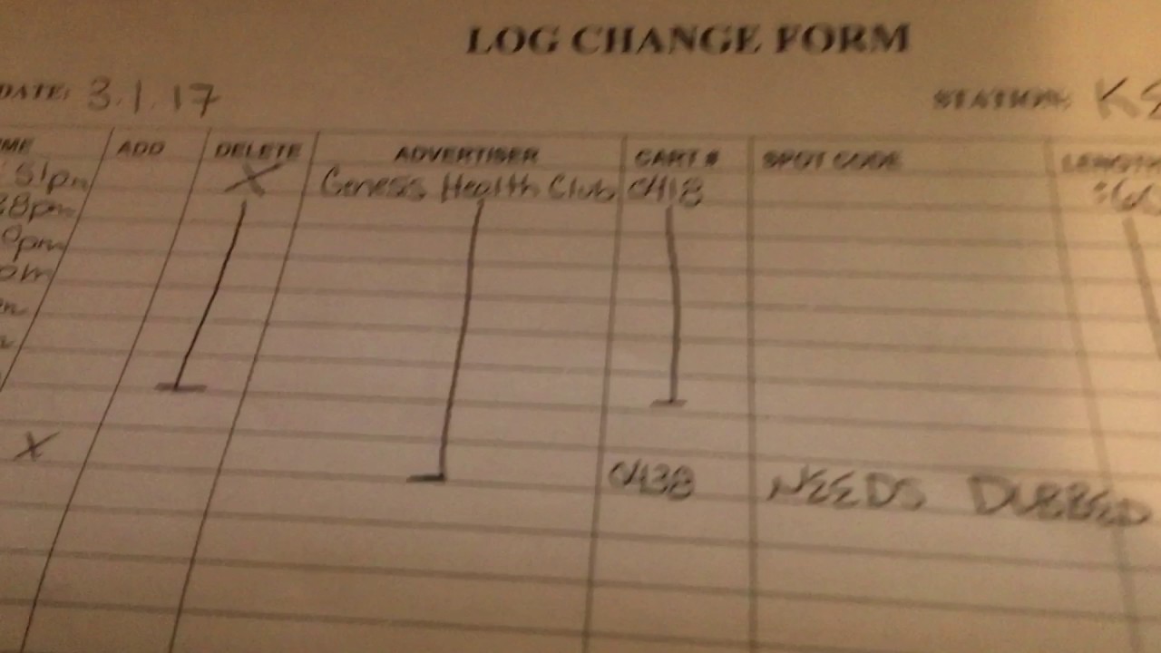 How to Perform a Log Edit - YouTube