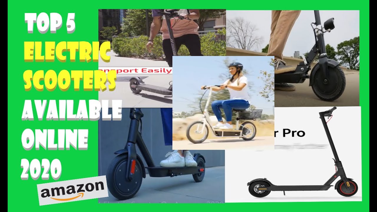 Top 5 Best Electric Scooters 2020 - YouTube