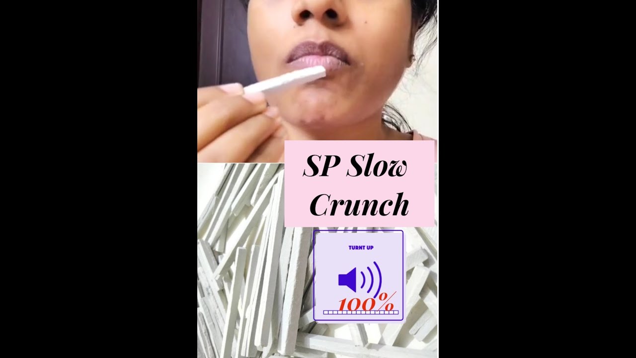 ASMR crunch// SP Slow Crunch// #viral #asmr - YouTube