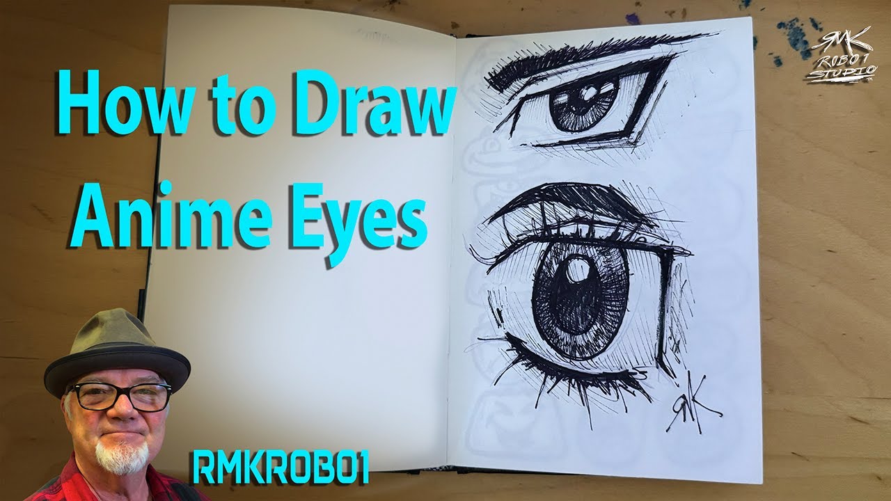 How to Draw Anime Eyes 54 - YouTube