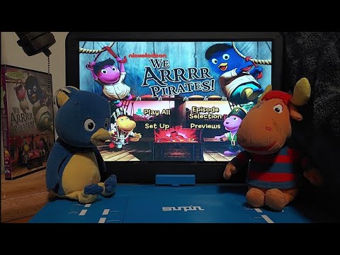 Menu Walkthrough Of The Backyardigans: We Arrrr Pirates DVD From 2011🏴 ...