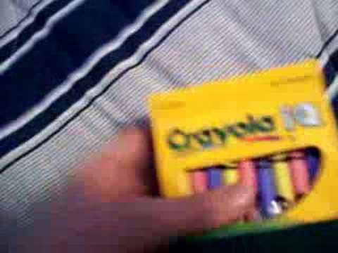 Vanishing crayons revealed - YouTube