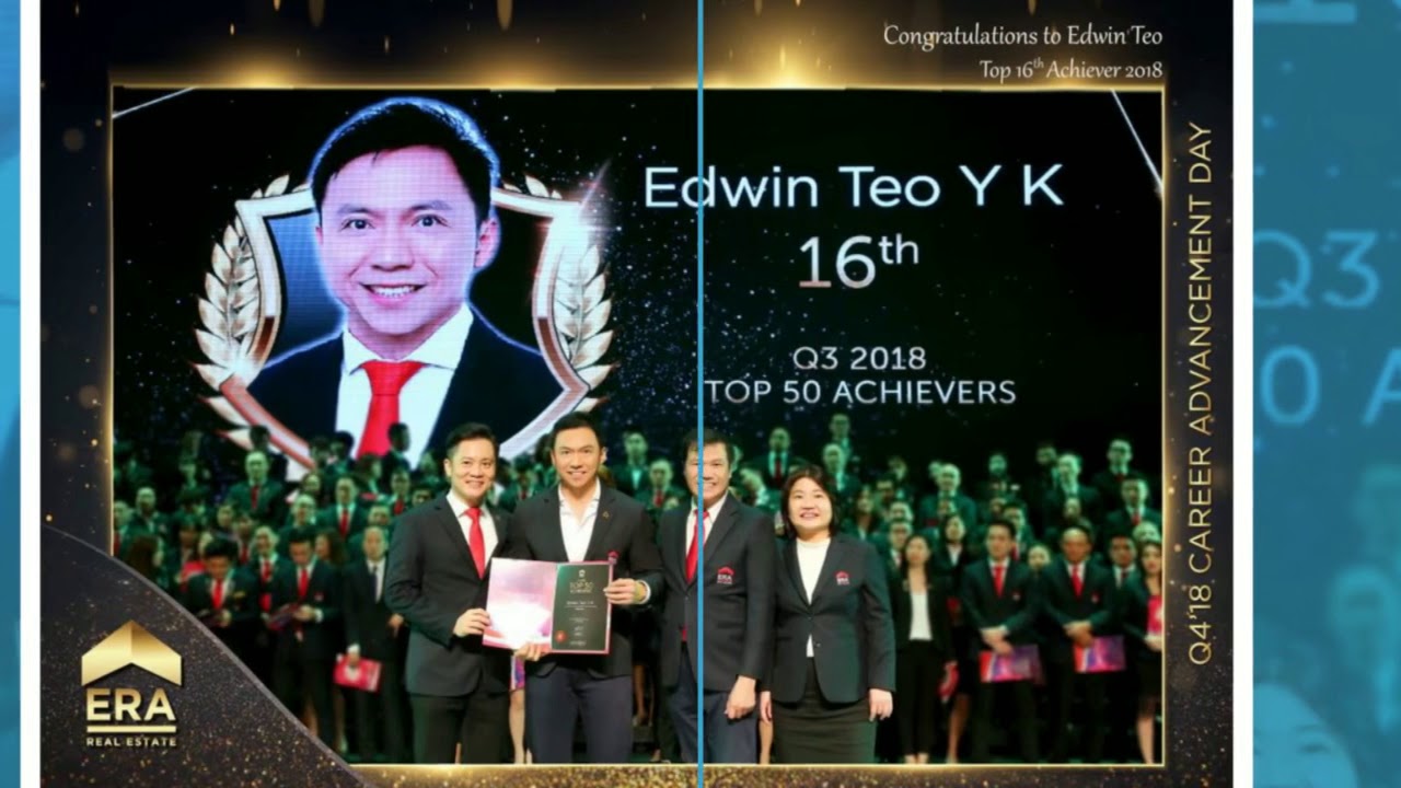 Edwin Teo realtor Merry Christmas & Happy New Year message - YouTube