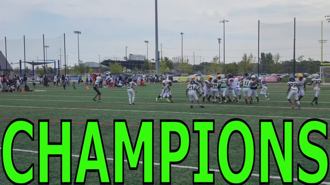Frogtown 10U vs MN Jays 10U kids are future Football elite athletes # ...