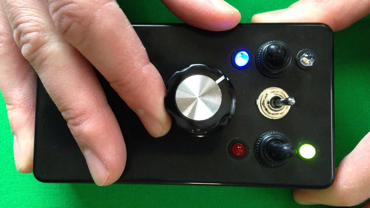 DIY BLINK Box with switches and speed control - YouTube