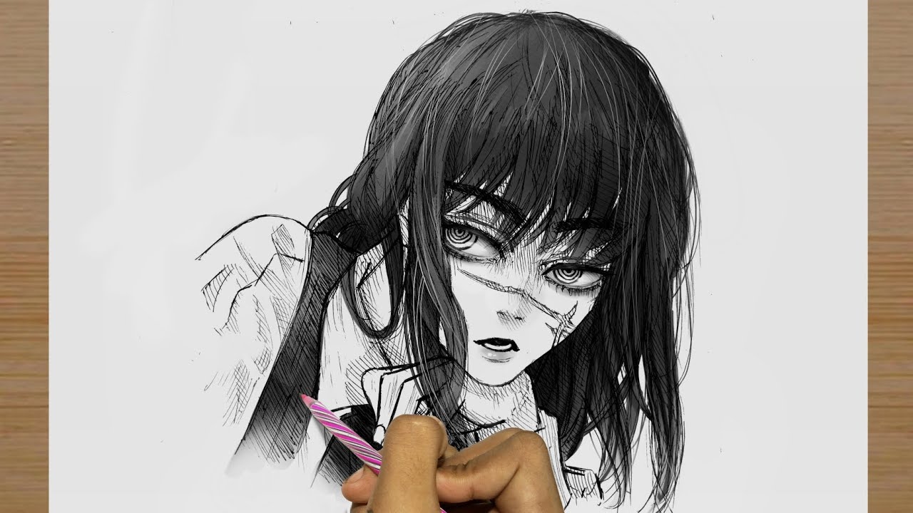 Drawing WAR DEVIL/ASA MITAKA from CHAINSAW MAN manga - YouTube